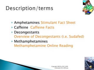 Alcohol and drugs week 9 | PPT