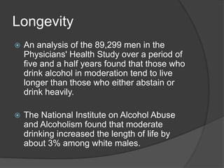 Alcohol and health | PPTX