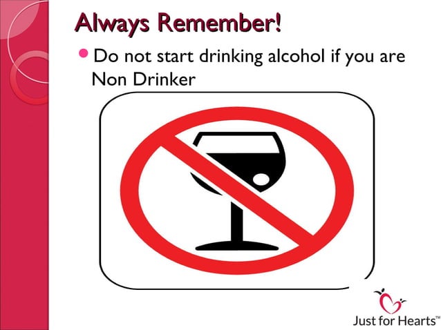 Do I Need Alcohol For My Heart Health? | PPT