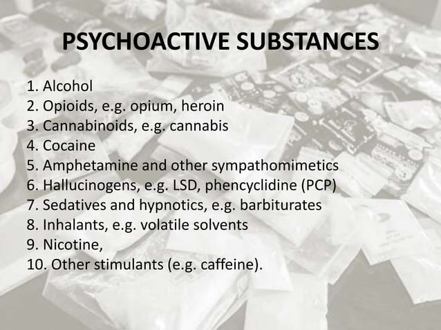 Alcohol and illicit substances abuse | PPTX