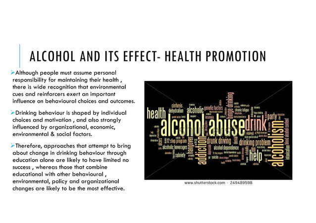 Alcohol and its effect | PDF | Substance Abuse | Diseases and Conditions