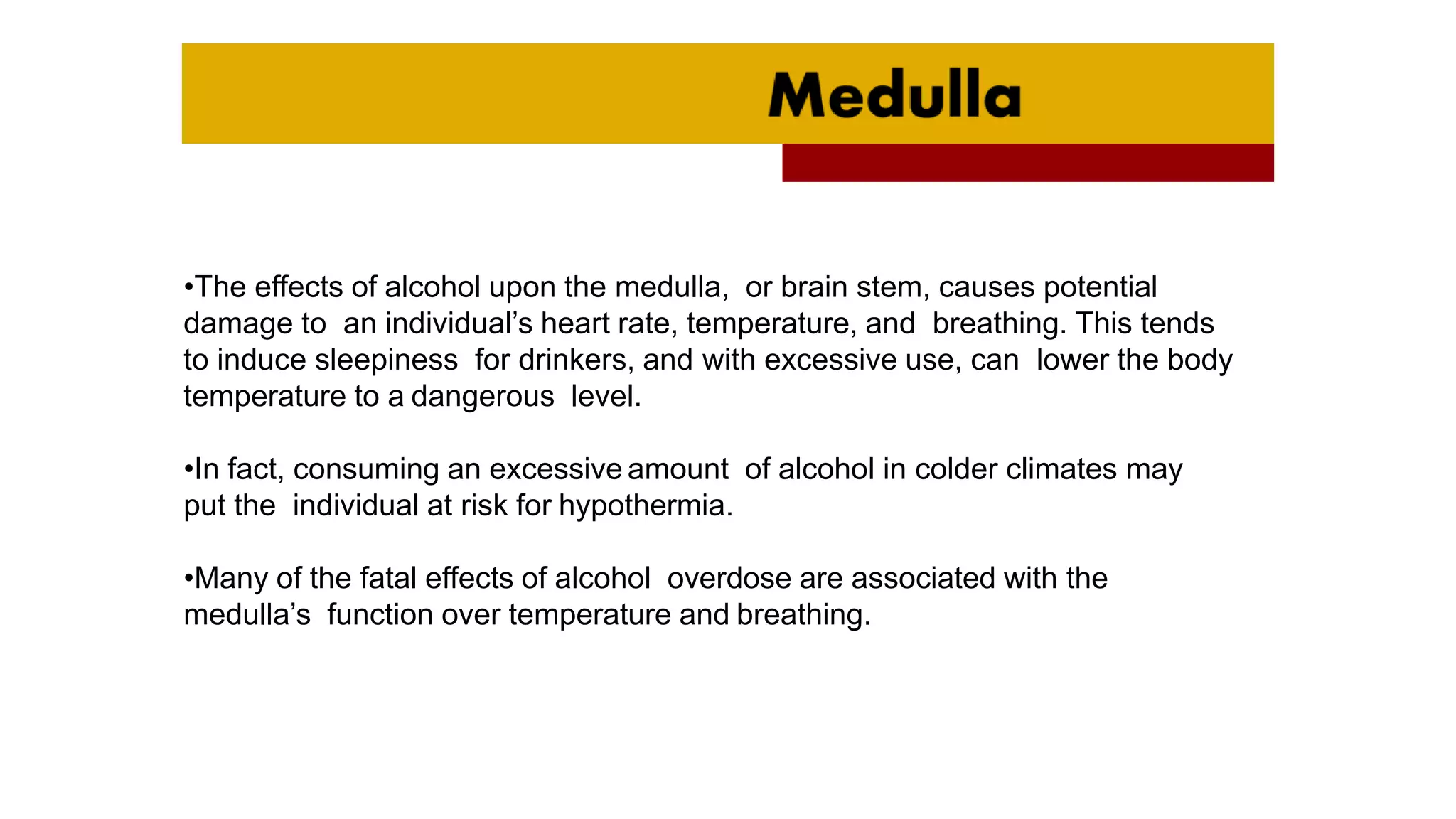 Alcohol and its effects on the body | PPTX