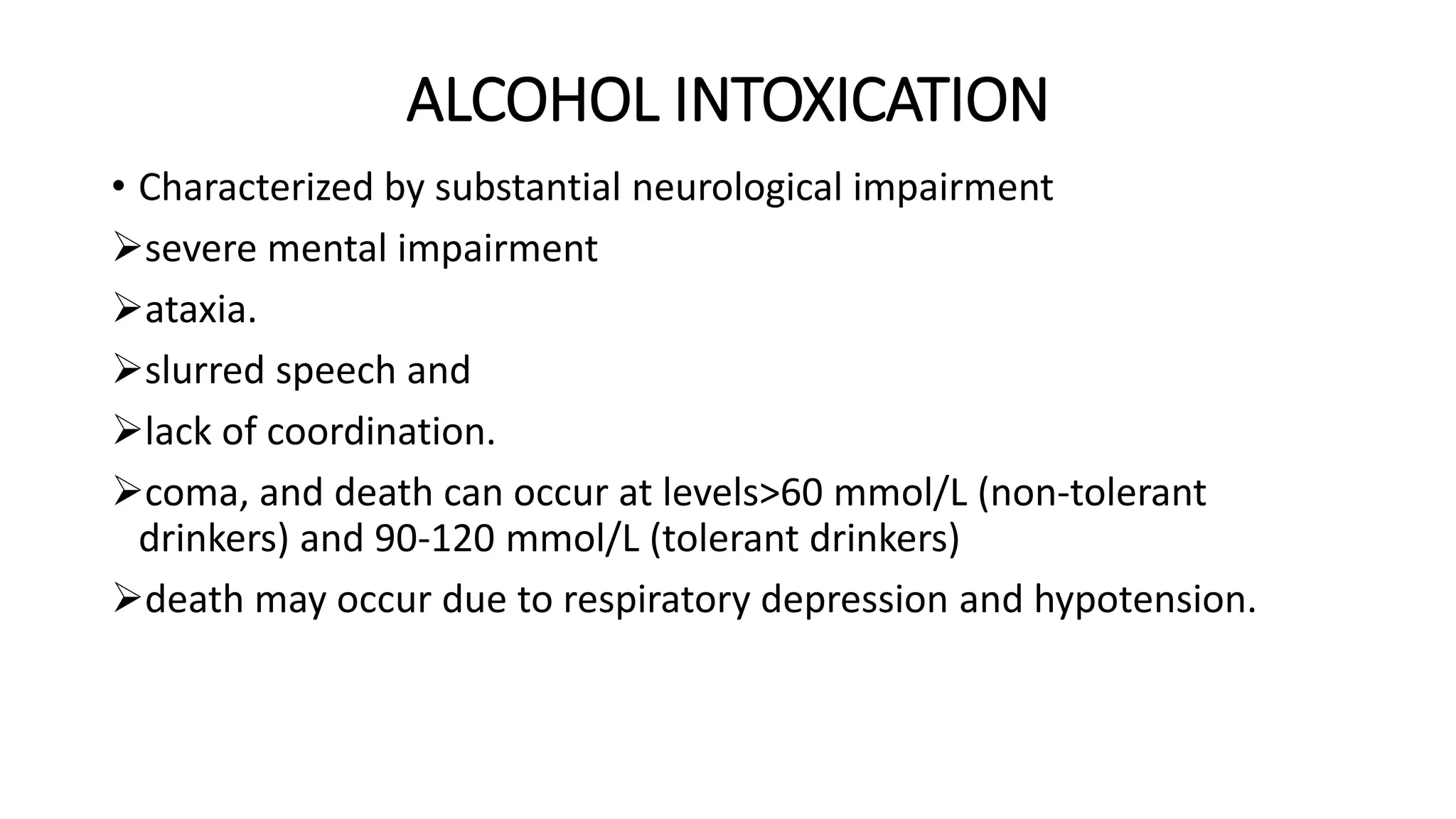 Alcohol and its medical complications | PPTX