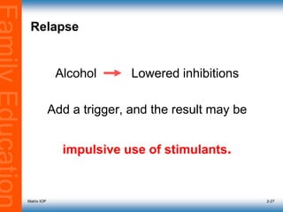 Alcohol and recovery | PPT