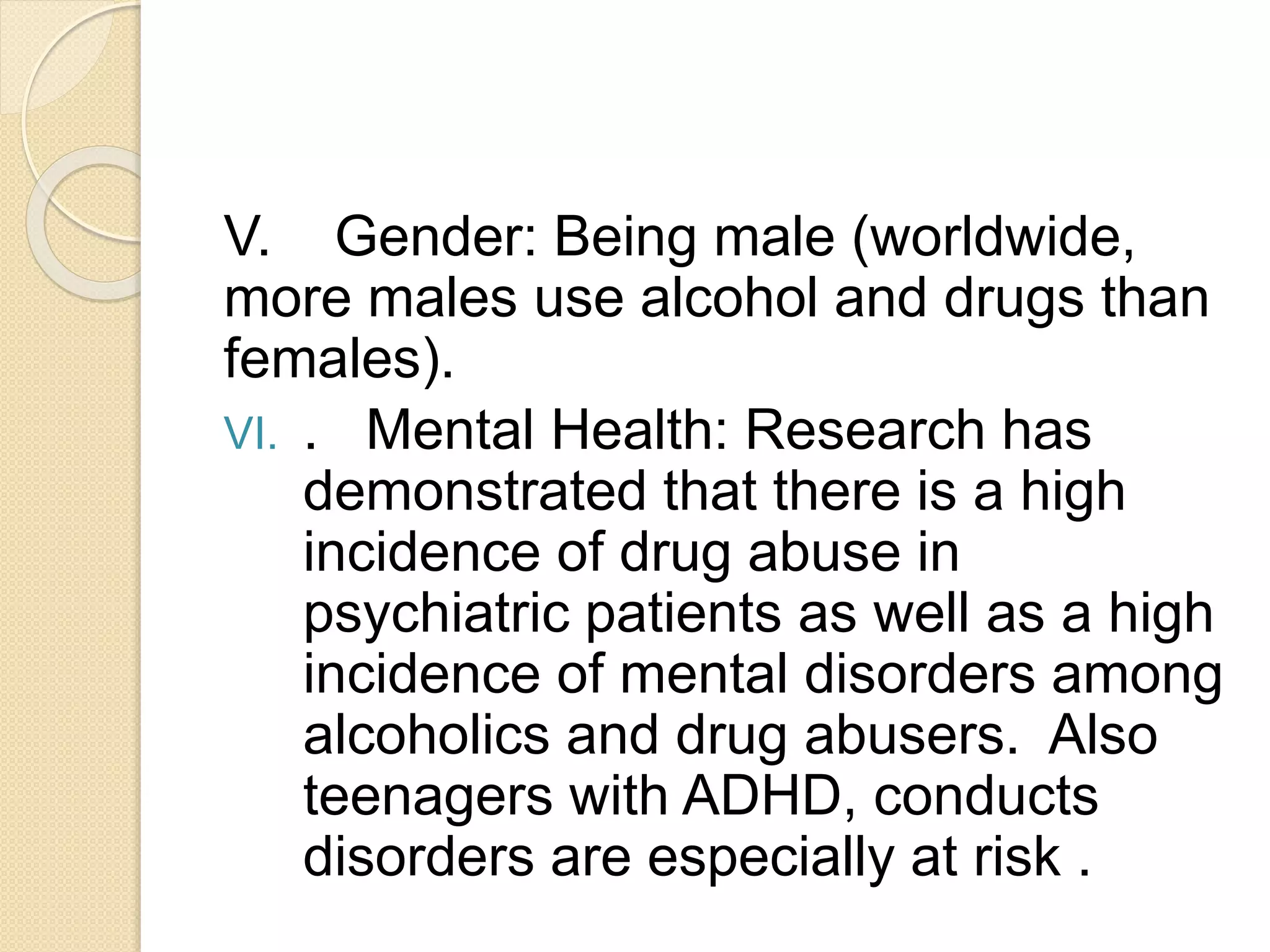 Alcohol and substance abuse | PPTX | Illegal Drugs, Tobacco ...