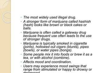 Alcohol and substance abuse | PPTX