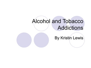 Alcohol And Tobacco Addictions | PPT