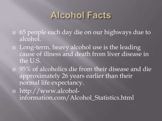 Alcohol And Tobacco Facts | PPTX