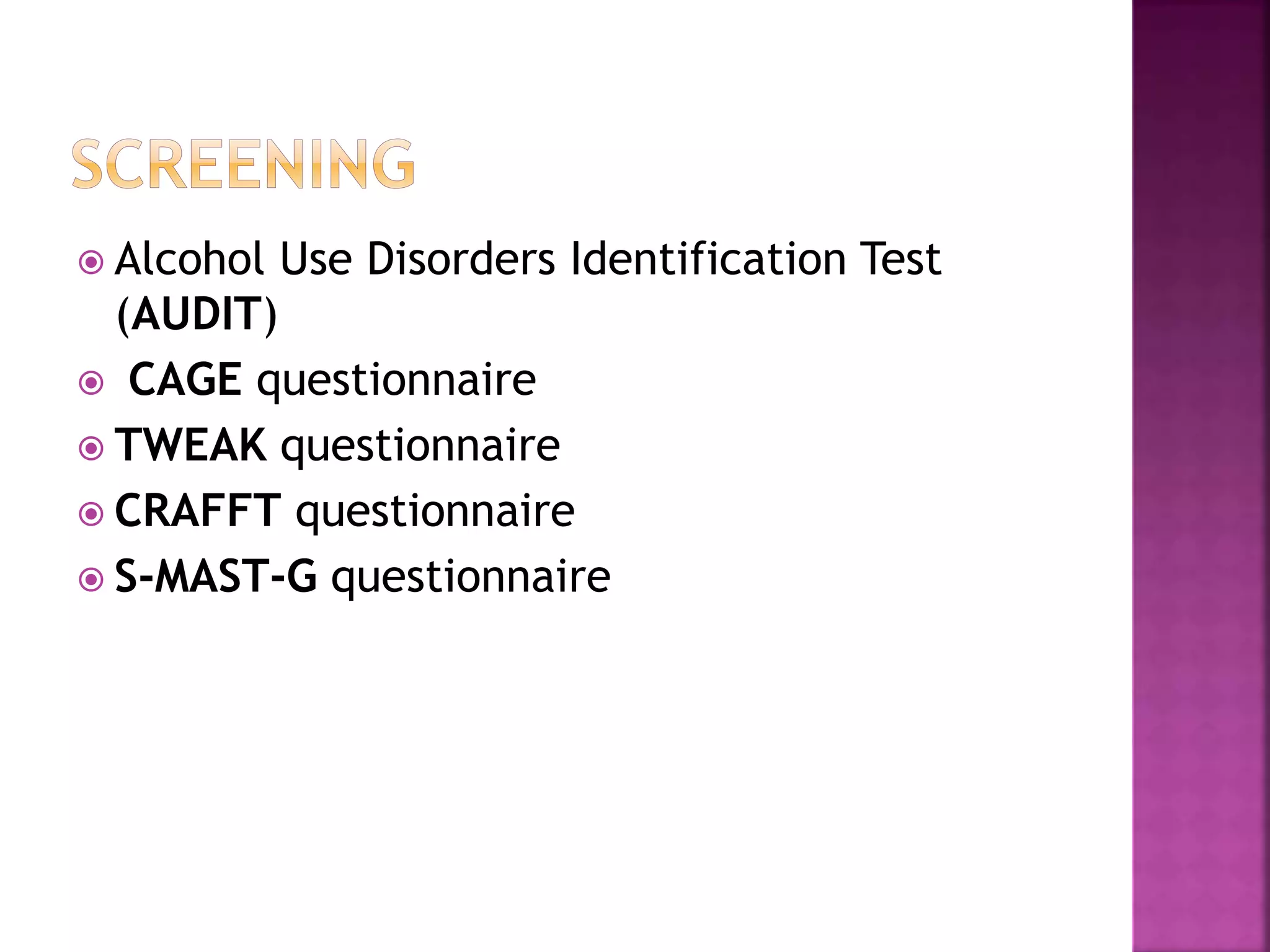 Alcohol as public health problem | PPTX