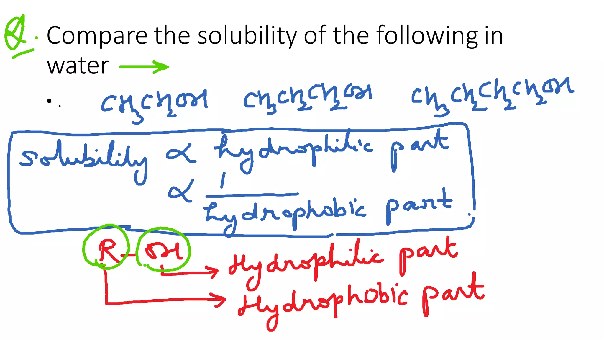 Alcohols B.Sc.II Paper II | PPT