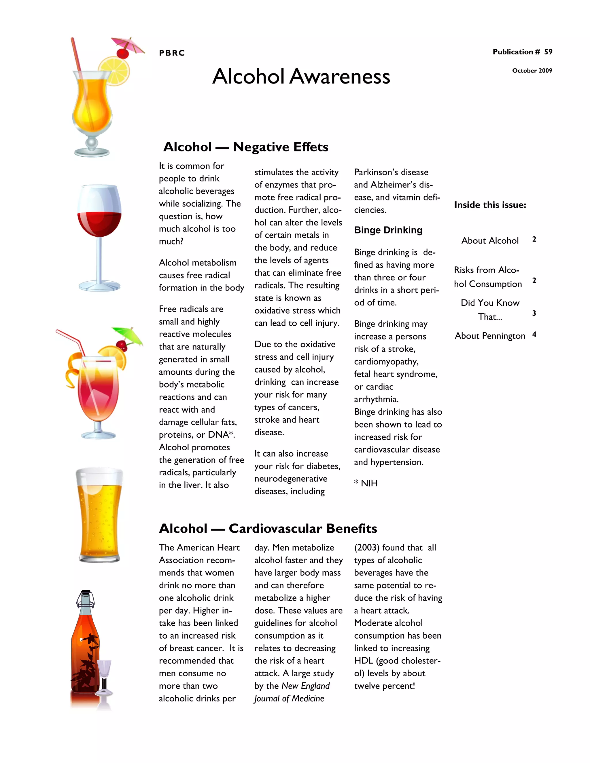 Alcohol awareness | PDF