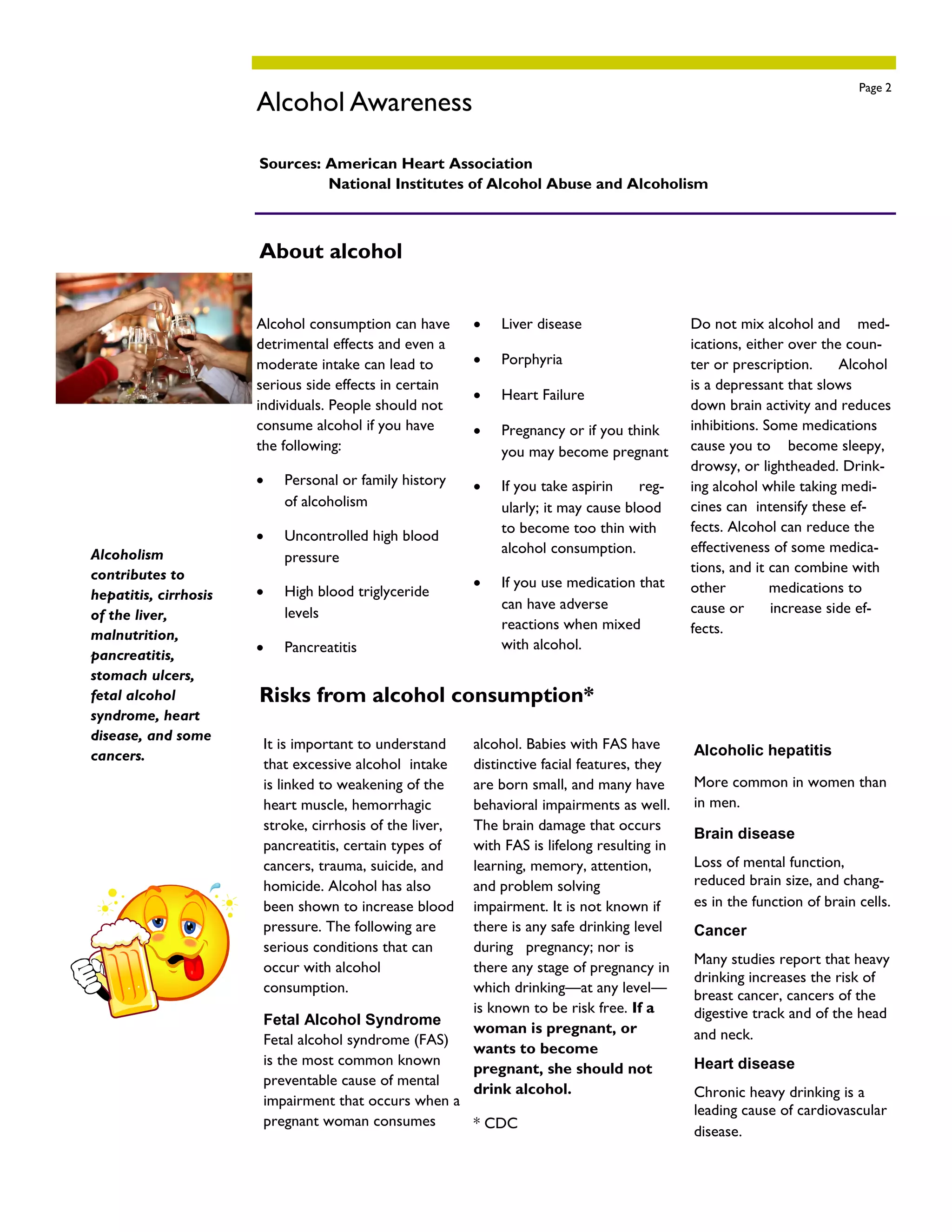 Alcohol awareness | PDF