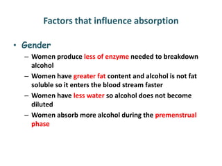 Alcohol basics | PPTX