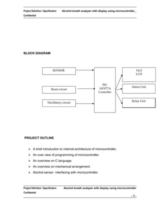 Alcohol breath analyzer | DOC