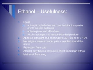 Alcohol class | PPTX