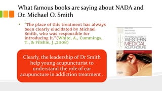 Alcohol dependence and nada protocol a reflection | PPTX | Physical ...