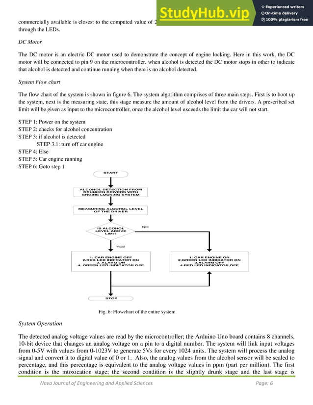 Alcohol Detection Of Drunk Drivers With Automatic Car Engine Locking ...