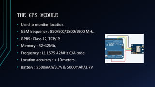Alcohol detection system with gsm and gps (fiem , ece) | PPTX