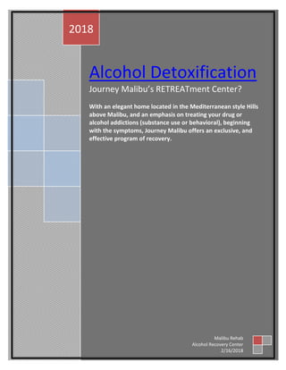 Alcohol detoxification | PDF