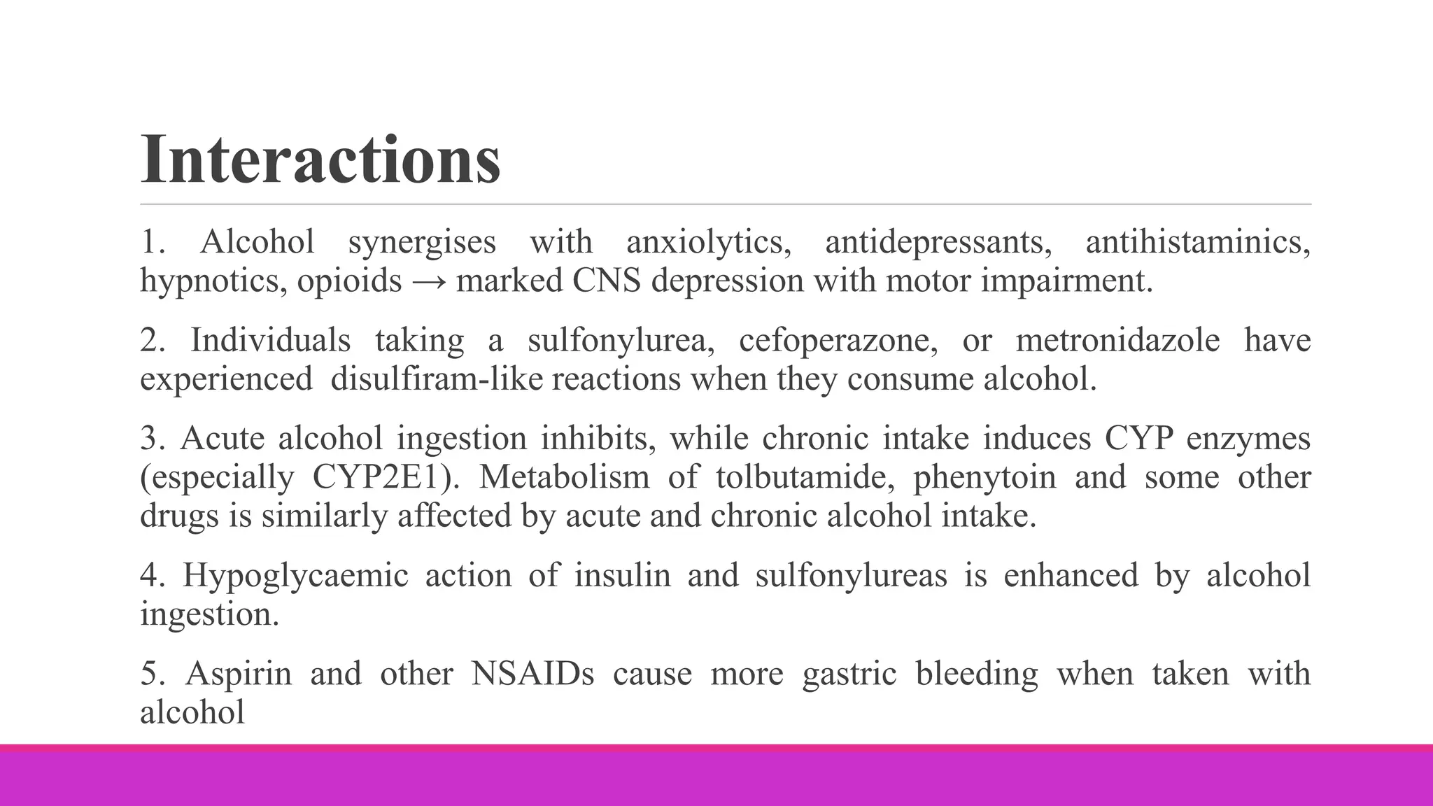 Alcohol & Disulfiram | PPTX