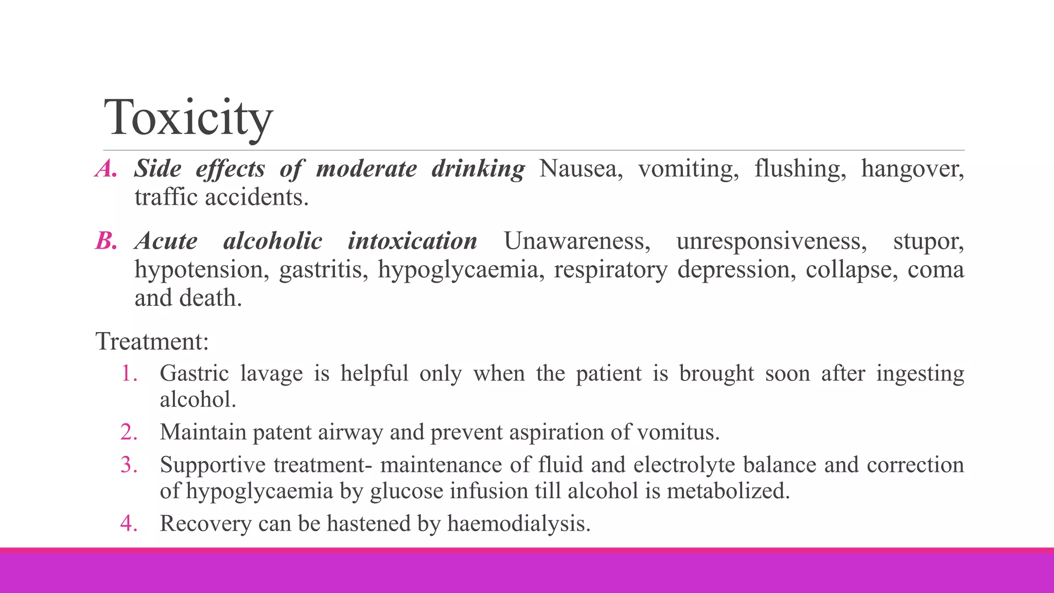 Alcohol & Disulfiram | PPTX