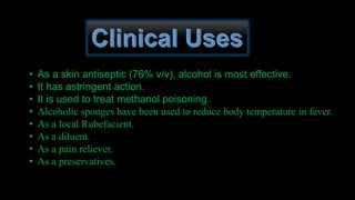 Alcohol & disulfiram || Pharmacology || Anurag Gupta | PPTX