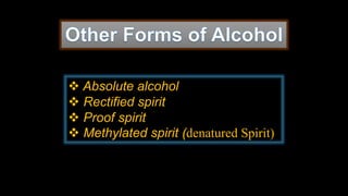 Alcohol & disulfiram || Pharmacology || Anurag Gupta | PPTX