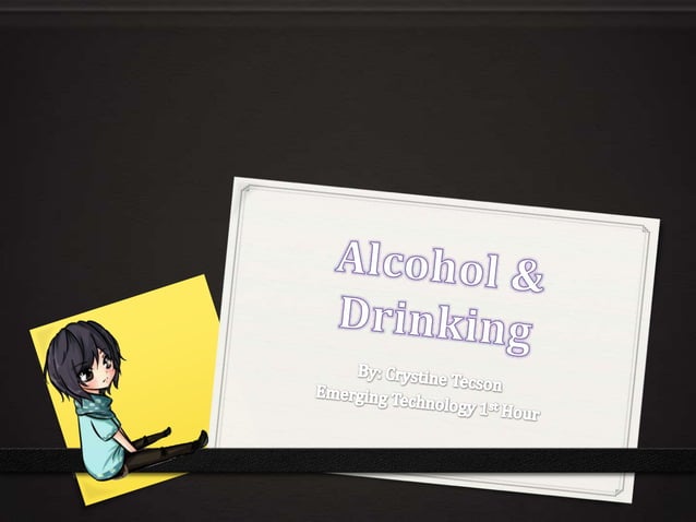 Alcohol & drinking presentation | PPTX