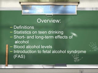 Alcohol effects | PPT