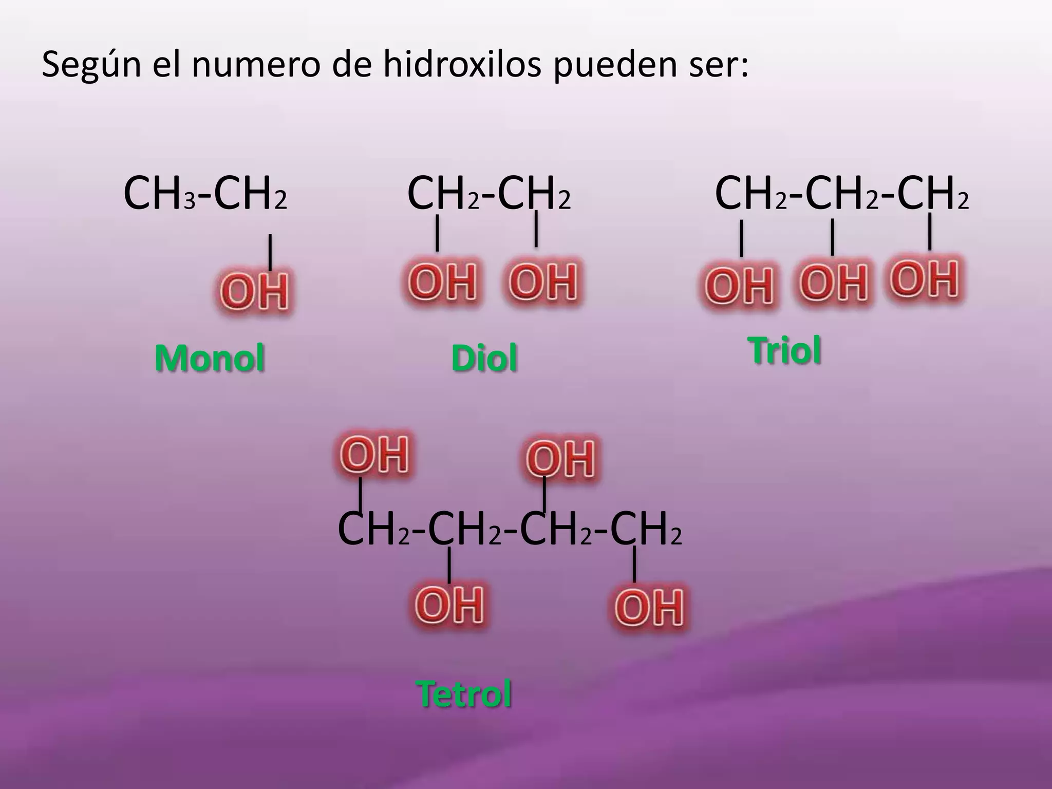 Alcoholes | PPTX