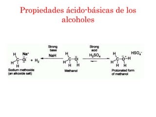 Entendiendo el concepto de "alcoholes" en la química orgánica | PPTX