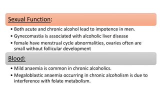 Alcohol : ethanol and methanol | PPTX