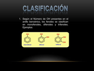 Alcoholes y fenoles | PPTX