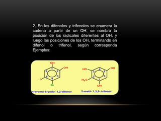 Alcoholes y fenoles | PPTX