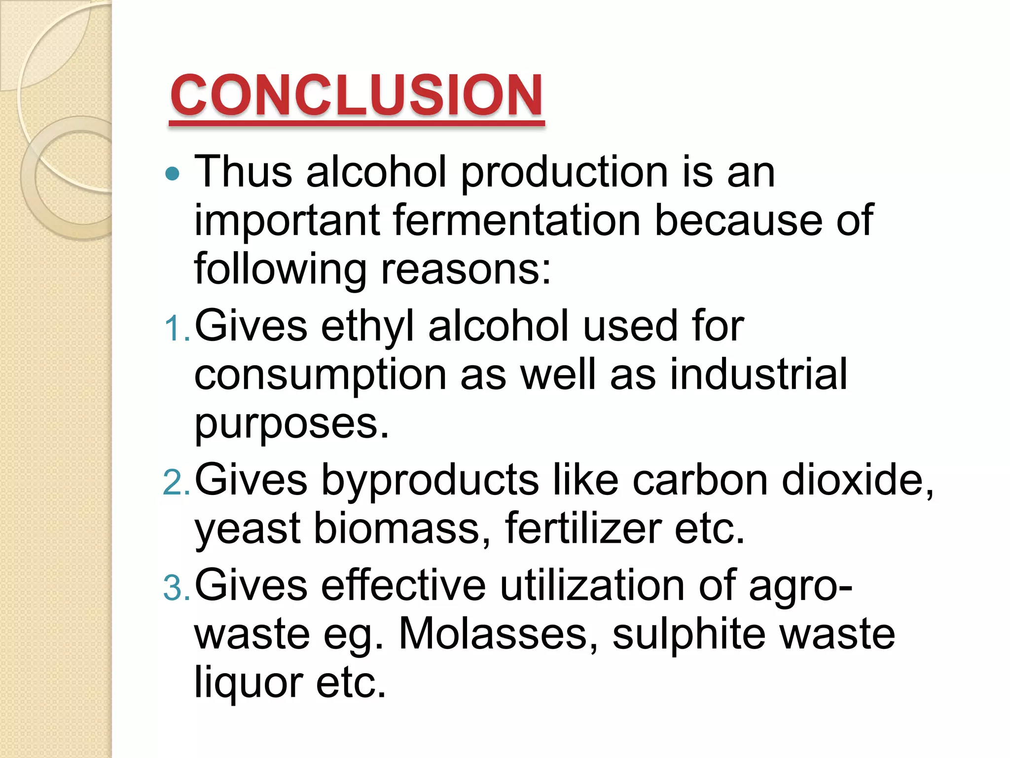 Alcohol fermentation | PPTX