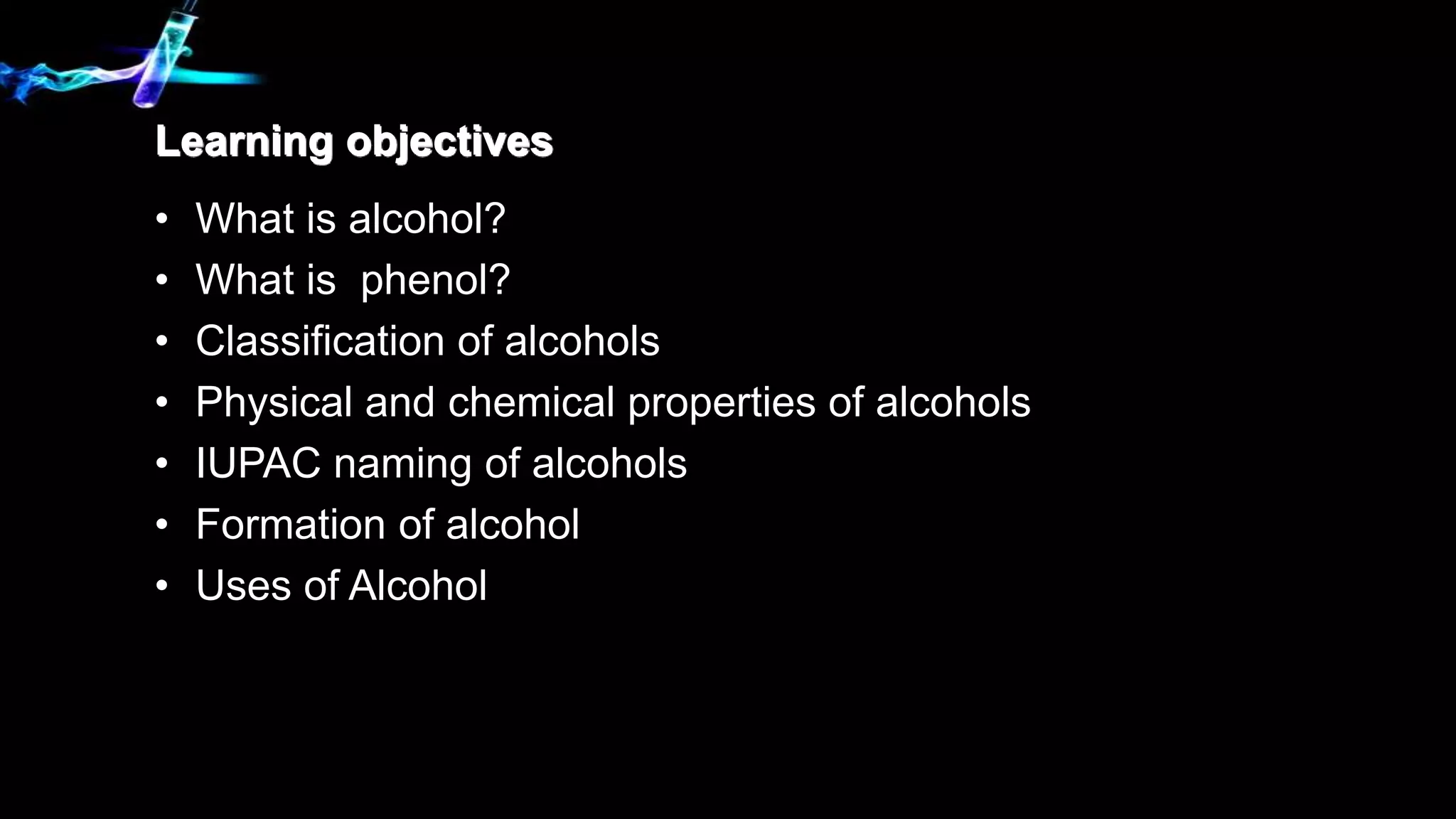 Alcohol functional group | PPTX