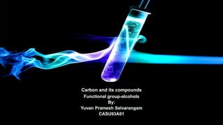Alcohol functional group | PPTX