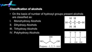 Alcohol functional group | PPTX