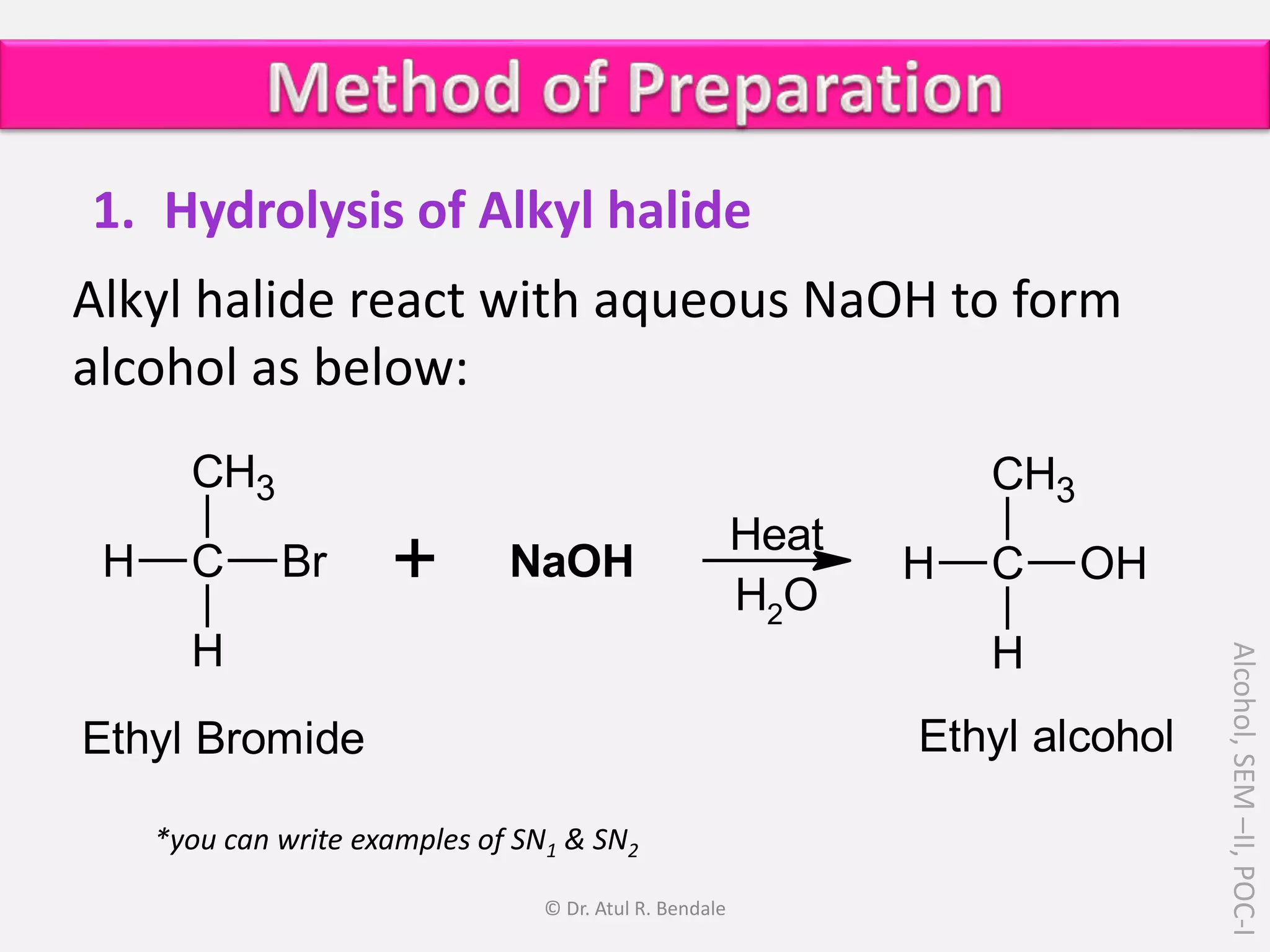 Alcohol fy b. pharmacy pci | PPTX