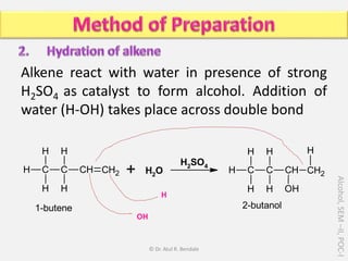 Alcohol fy b. pharmacy pci | PPTX
