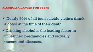 alcohol grade 8 powerpoint for education | PPTX