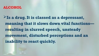 alcohol grade 8 powerpoint for education | PPTX
