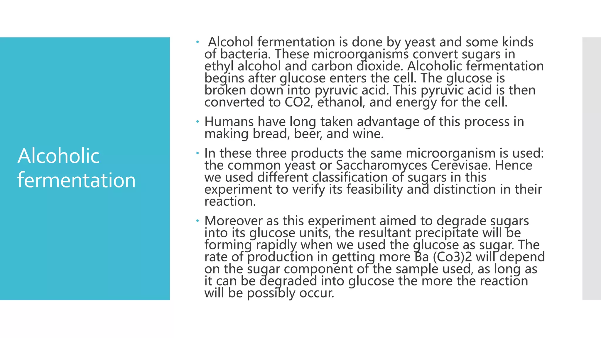 Alcoholic And Lactic Acid Fermentationlesson 2pptx