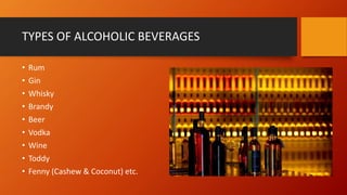 Alcoholic beverages | PPTX