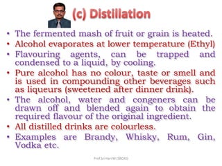 Alcoholic beverages | PPTX