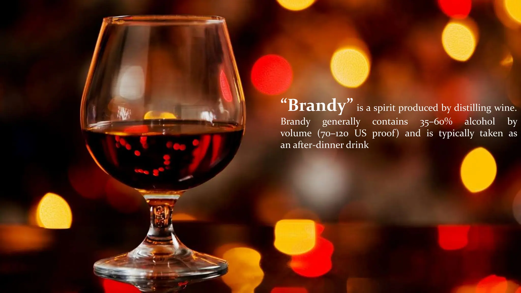 ALCOHOLIC BEVERAGES - MEANING & CLASSIFICATION | PPTX | Alcoholic ...