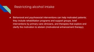 Alcoholic liver disease cirrhosis with treatment | PPTX | Blood ...