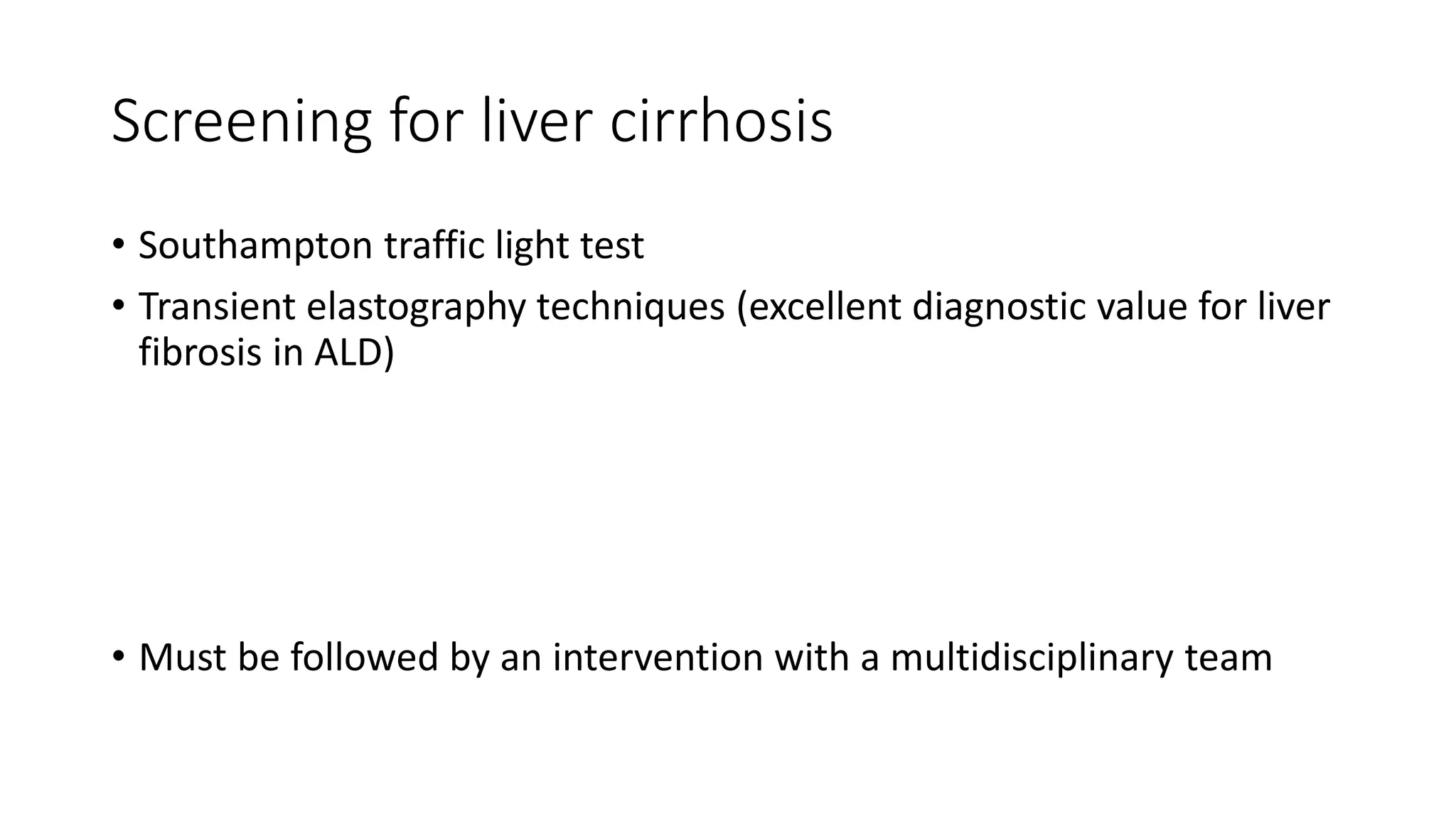 Alcoholic liver disease Management .pptx