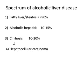 PRESENTATION DISCUSSING ALCOHOLIC LIVER DISEASE | PPTX