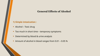 Alcoholic mental Disorder.pptx psychology | PPTX